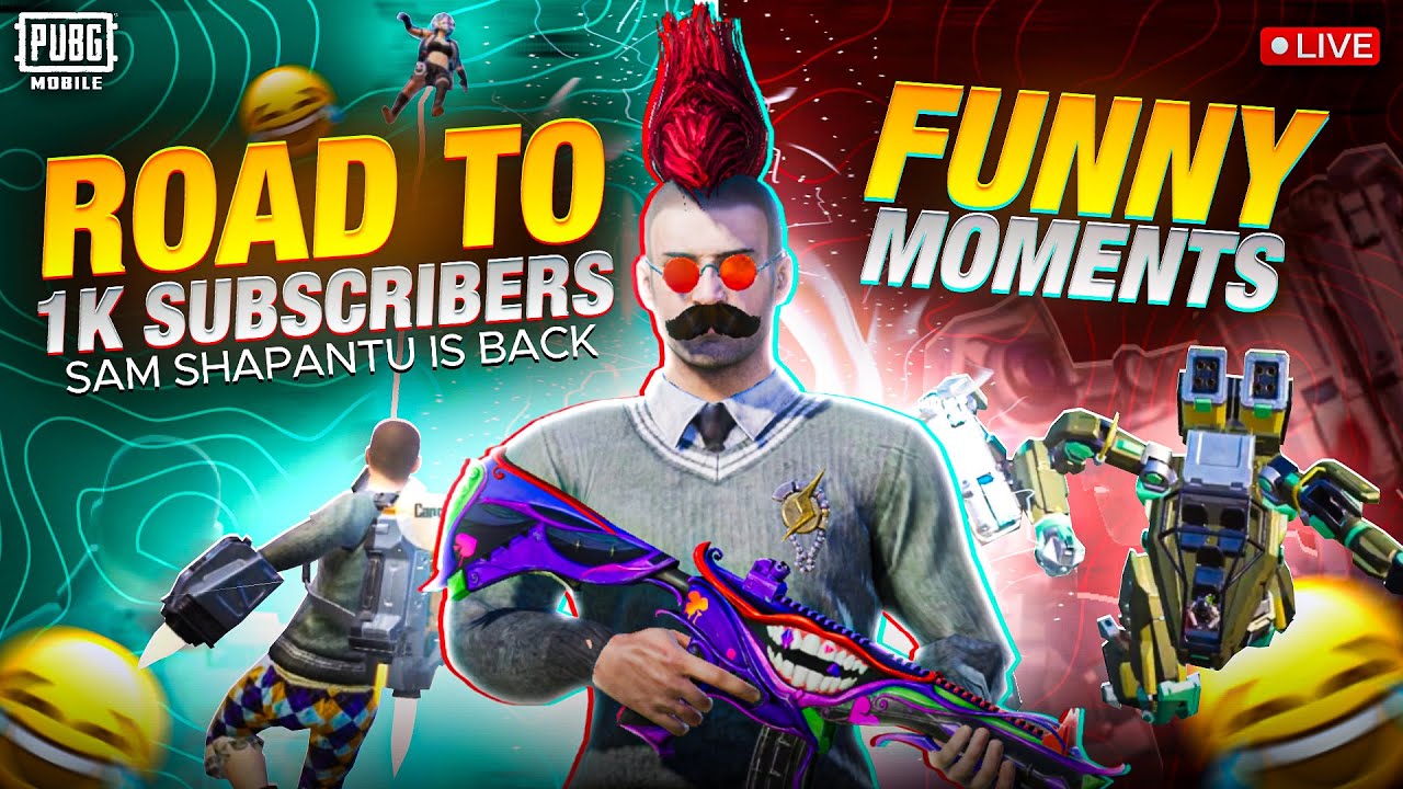 🔴 SAM OP IS BACK || PUBG MOBILE || NEW EVENT #samoplive - YouTube