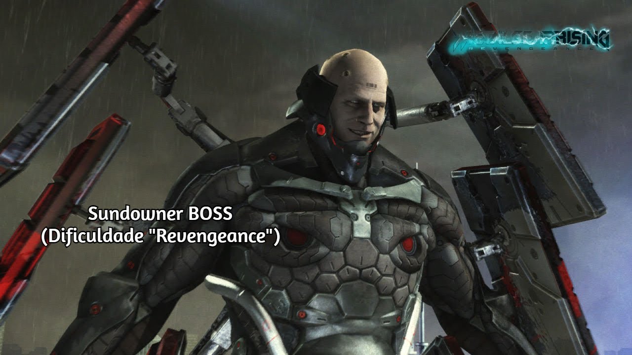 Metal Gear Rising: Revengeance (PC) - Sundowner BOSS (Dificuldade ...