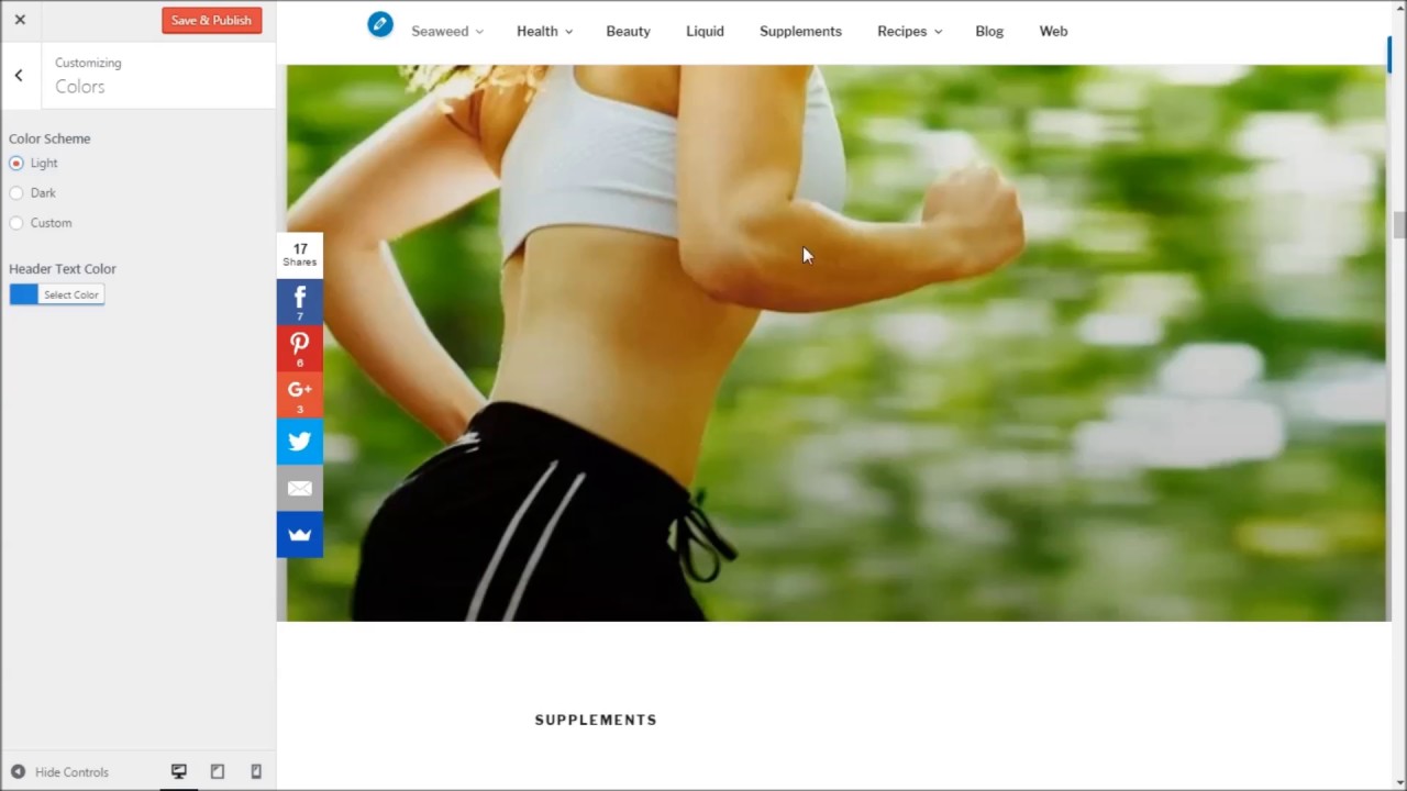How To Customize WordPress 2017 Theme YouTube How To Customize WordPress 2017 Theme YouTube