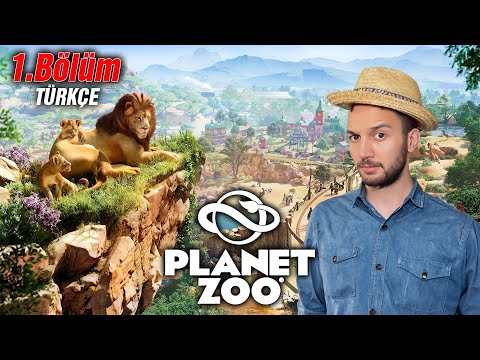 Türkiye'nin en büyük hayvanat bahçesi! Planet Zoo Türkçe [1.Bölüm]