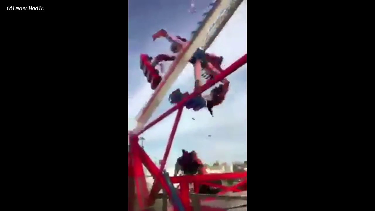 Ohio State Fair Accident Ride Malfunctions I can fly 7/26/17 - YouTube