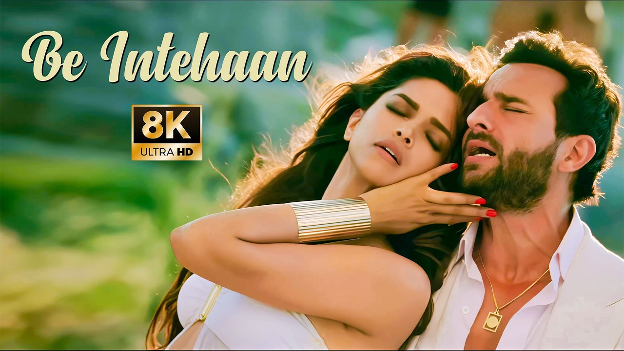 Be Intehaan - 8K Remastered Video | Saif Ali Khan, Deepika | Atif ...