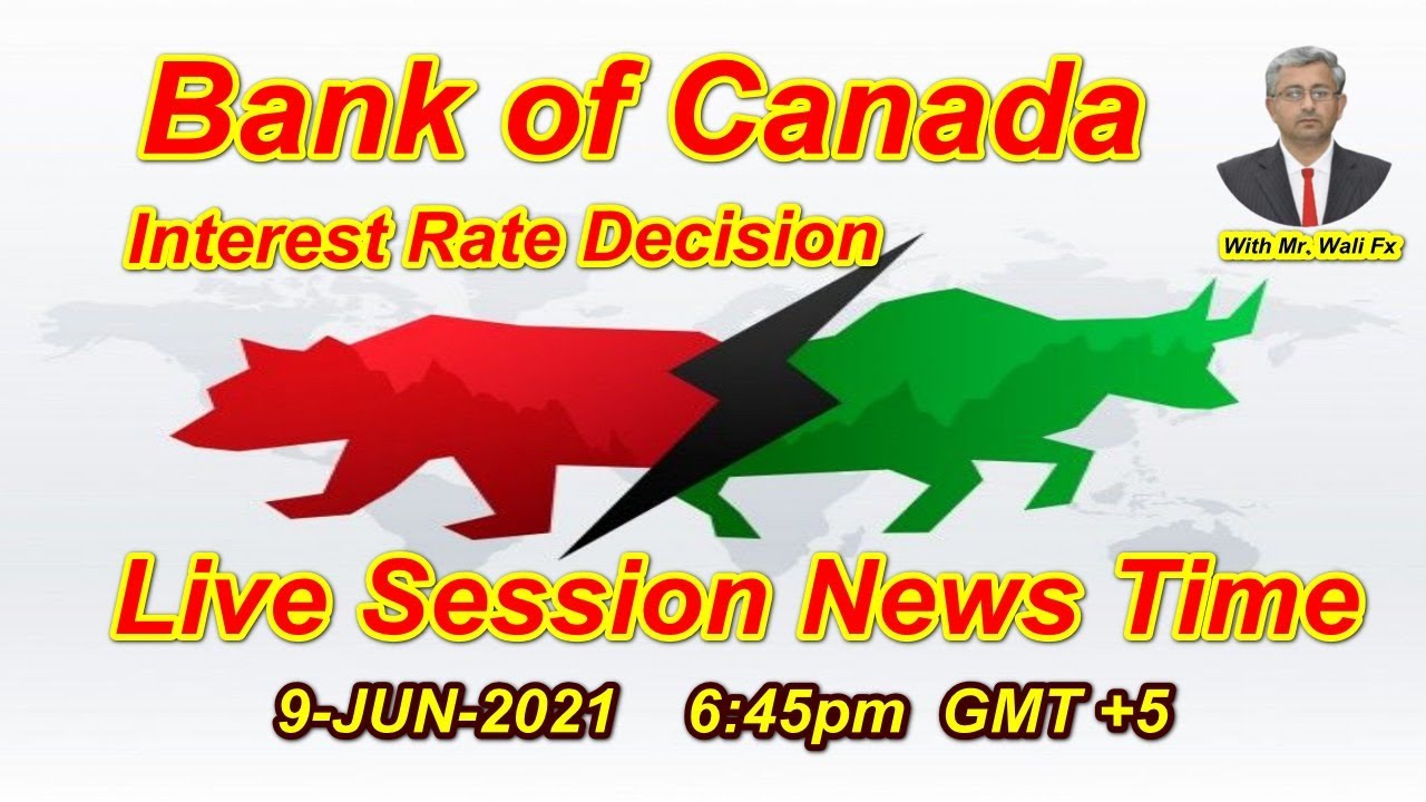 BoC Interest Rate Decision | 🔴 Live Session News Time - YouTube