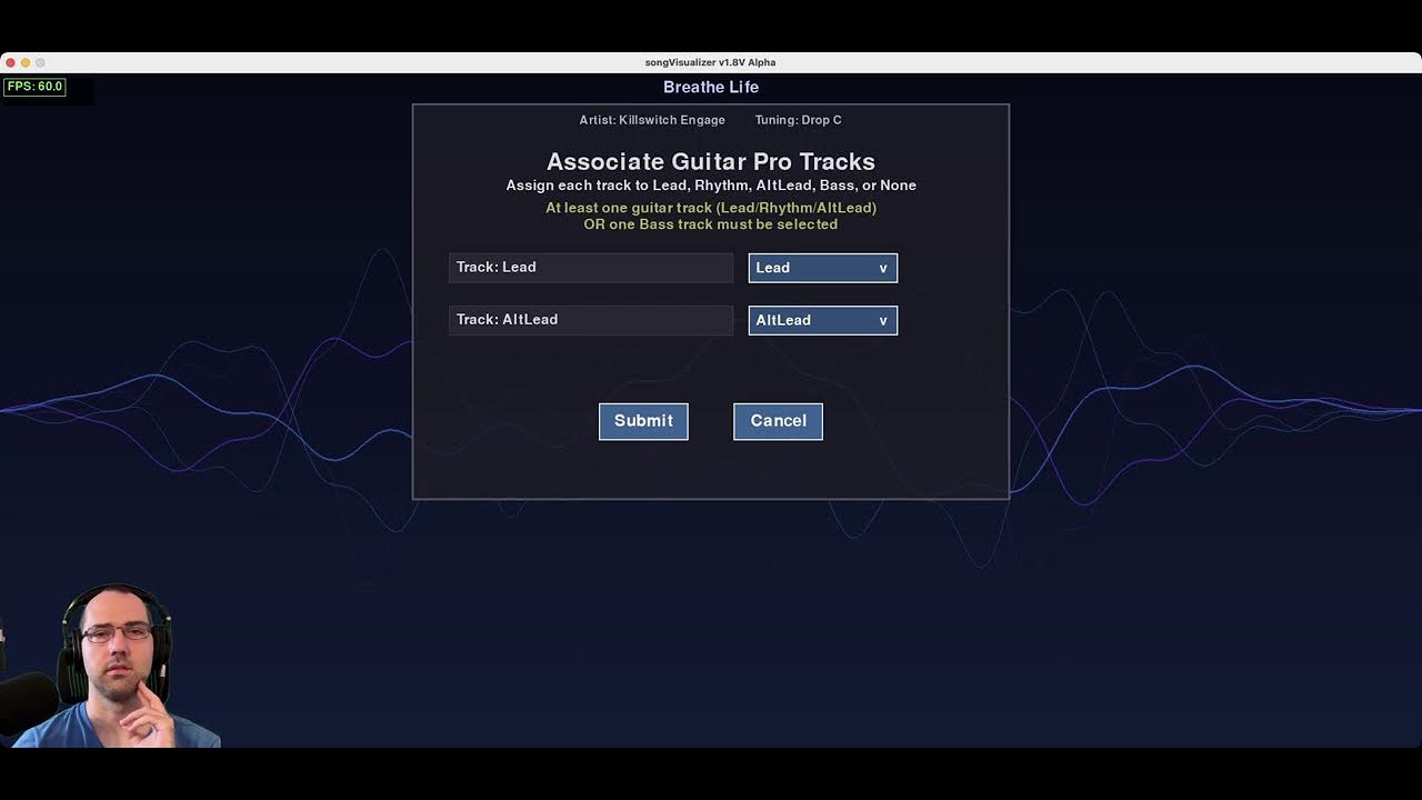 DevLog? SongVisualizer Saturday V1.8V Alpha (last streamed v1.4U !) - YouTube