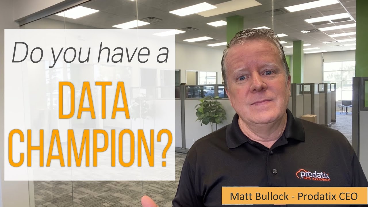 Your company needs a data champion - YouTube