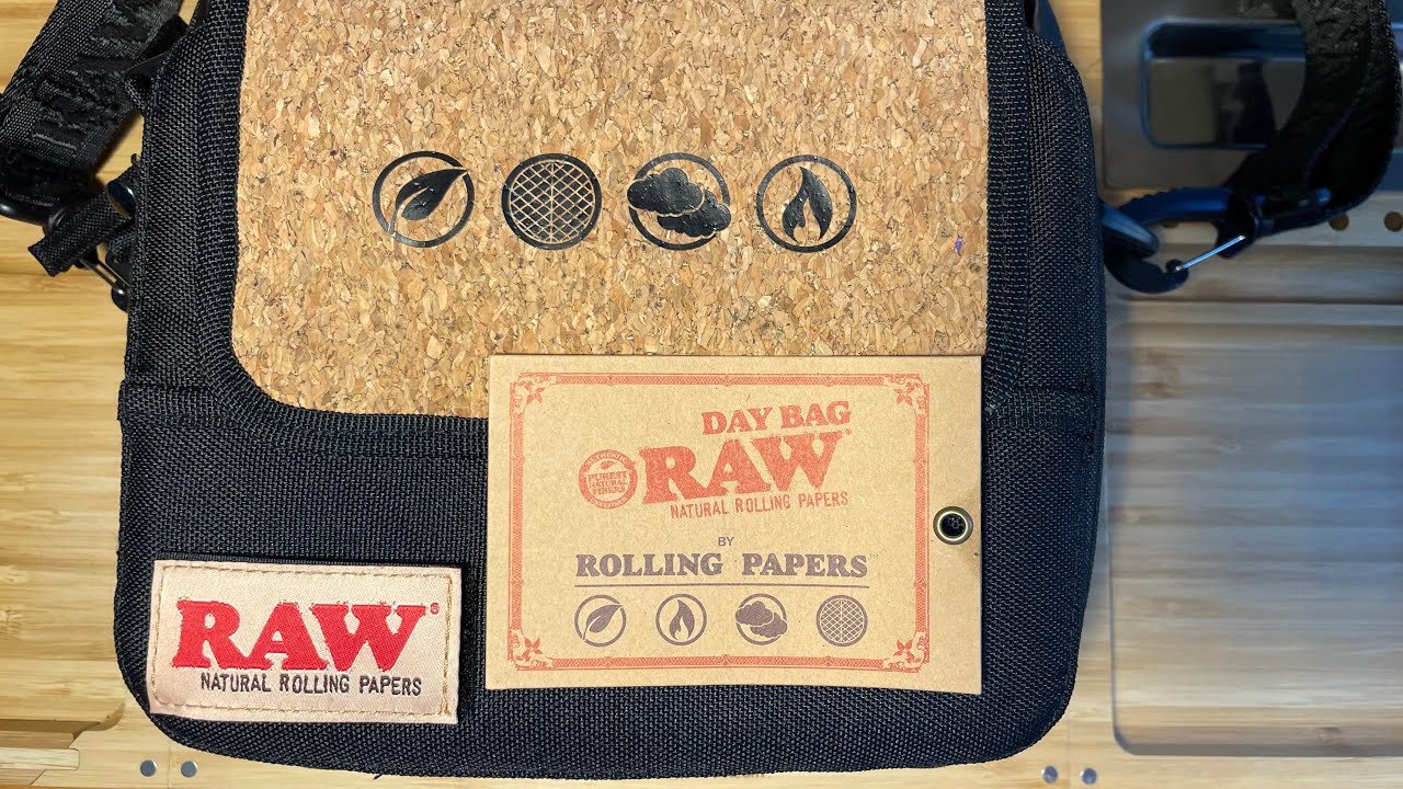 BLINDGORILLAS RAW NATURAL ROLLING PAPERS DAY BAG BY ROLLING PAPERS 04 ...