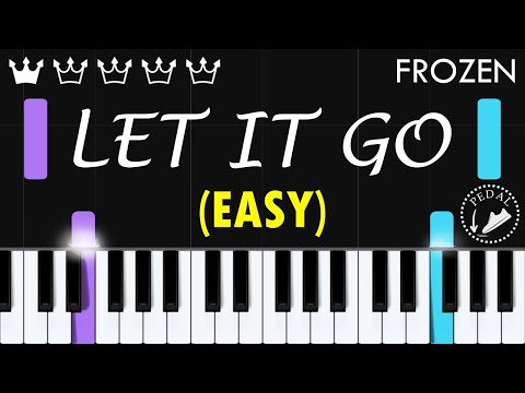 Let It Go (Frozen) - Easy Piano Tutorial
