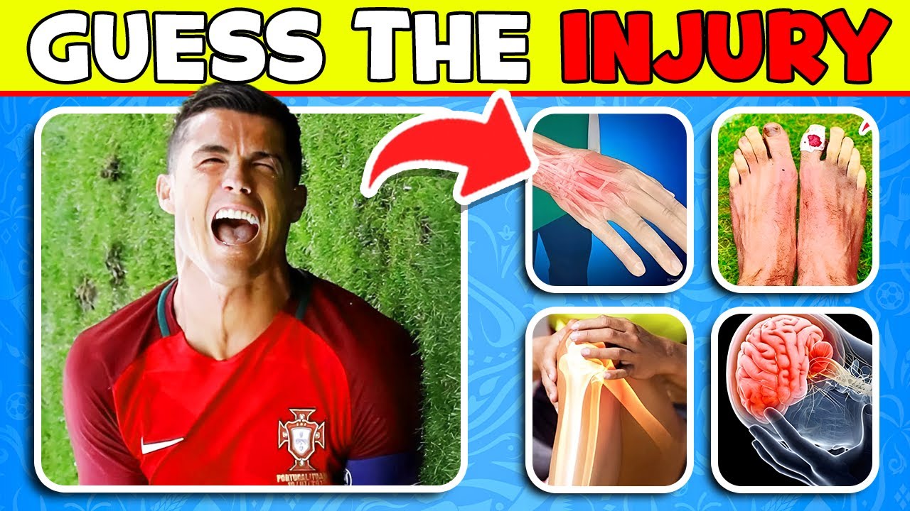 Ronaldo QUIZ ⚡️😱🔥Guess INJURY, Sad Moments of Cristiano Ronaldo? UR ...