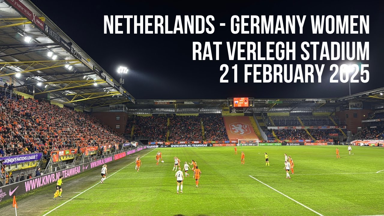 #242 Netherlands - Germany women | UEFA Nations League | 21 February ...