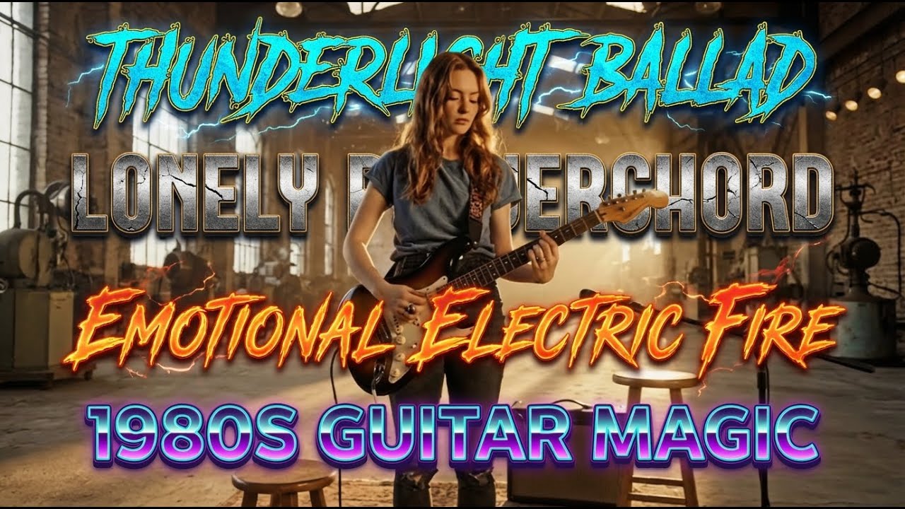 Thunderlight BalladLonely Powerchord - Emotional Electric Fire – 1980s ...
