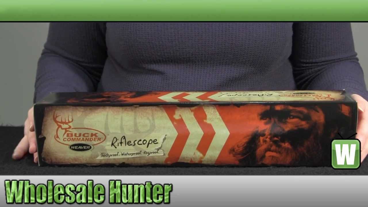 Weaver Buck Commander 2-8x36mm Dual-x Reticle Rifle Scope mfg# 94578 ...