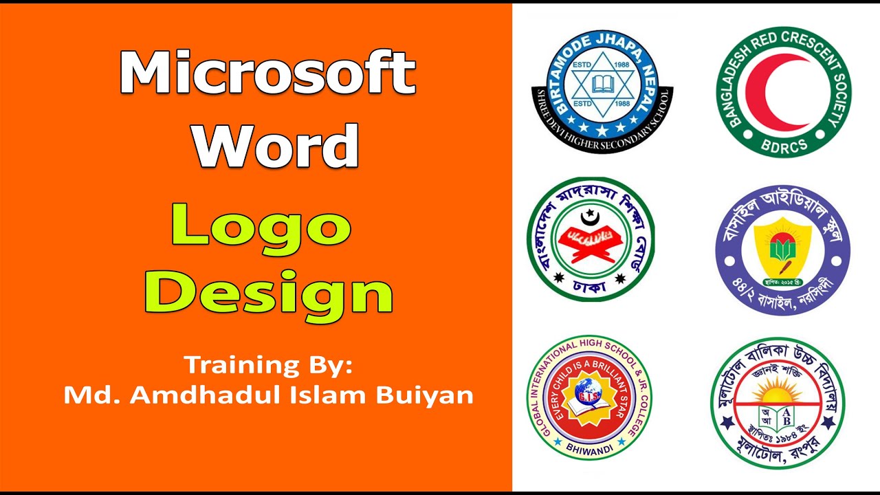 Logo Design In Word Class 13 YouTube logo-design-in-word-class-13-youtube