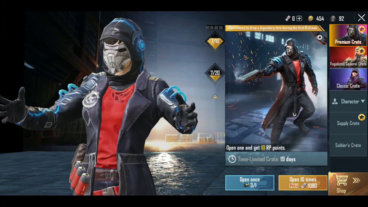 Pubg mobile New premium crate opening | Enigmatic killer set ...