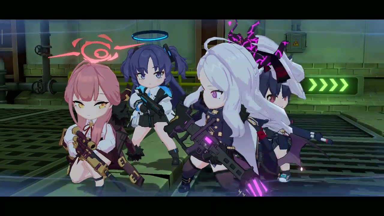 Blue Archive 12-3 Hard (3 star move w/ pyroxene box) - YouTube