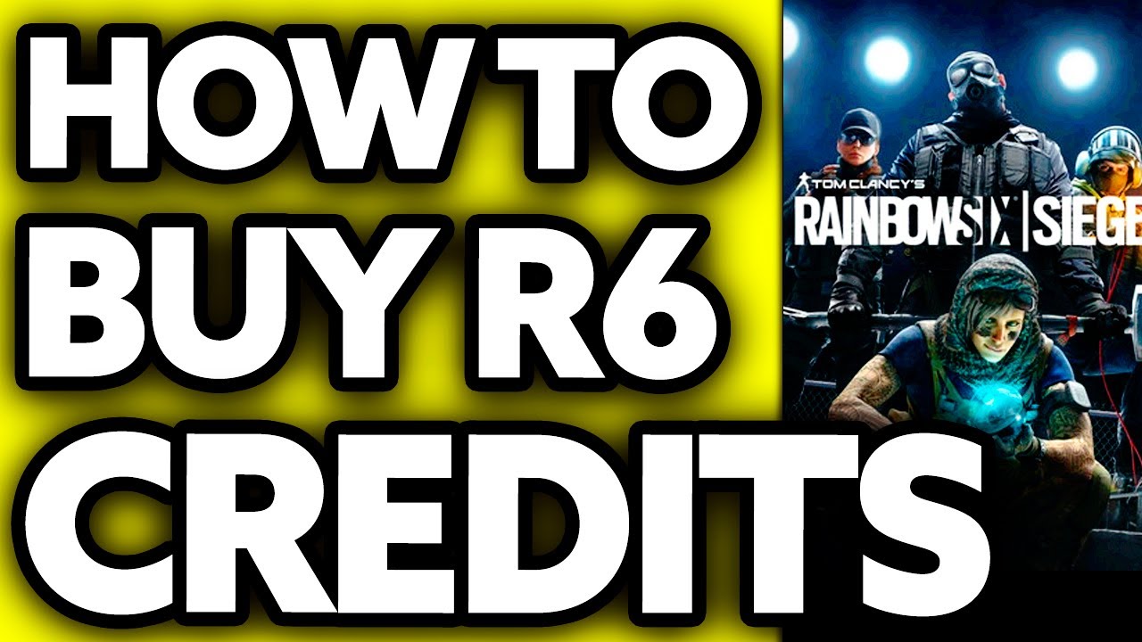 How To Buy R6 Credits on Rainbow Six Siege PS4 (2025) - YouTube