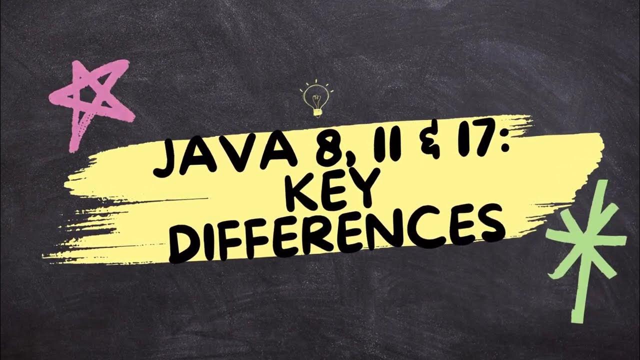 Java 8 vs Java 11 vs Java 17: 5 Key Differences in 1 Minute! - YouTube