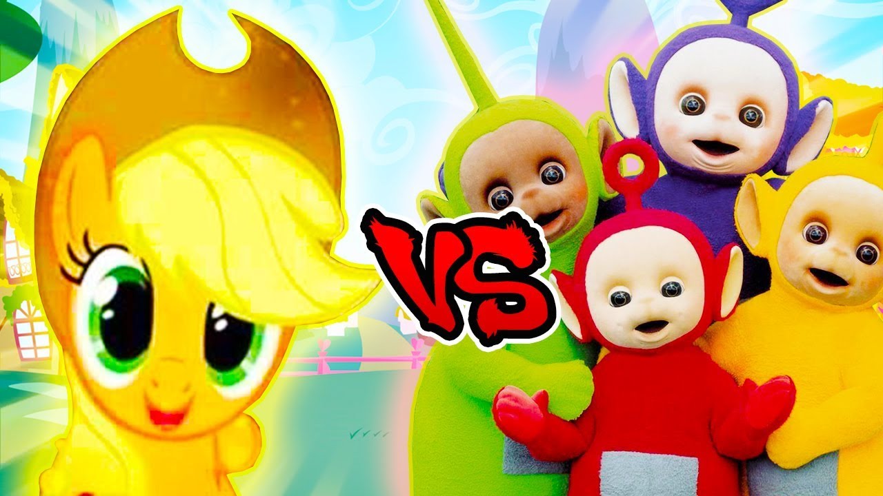 Applejack Vs Teletubbies - Epic Battle - Left 4 dead 2 Gameplay (L4D2 ...