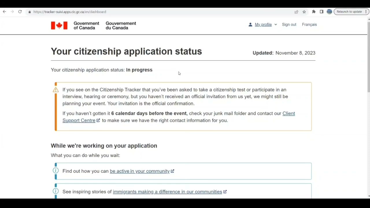 How To Check Canada Citizenship Application Status Online Step By Step How To Check Canada Citizenship Application Status Online Step By Step