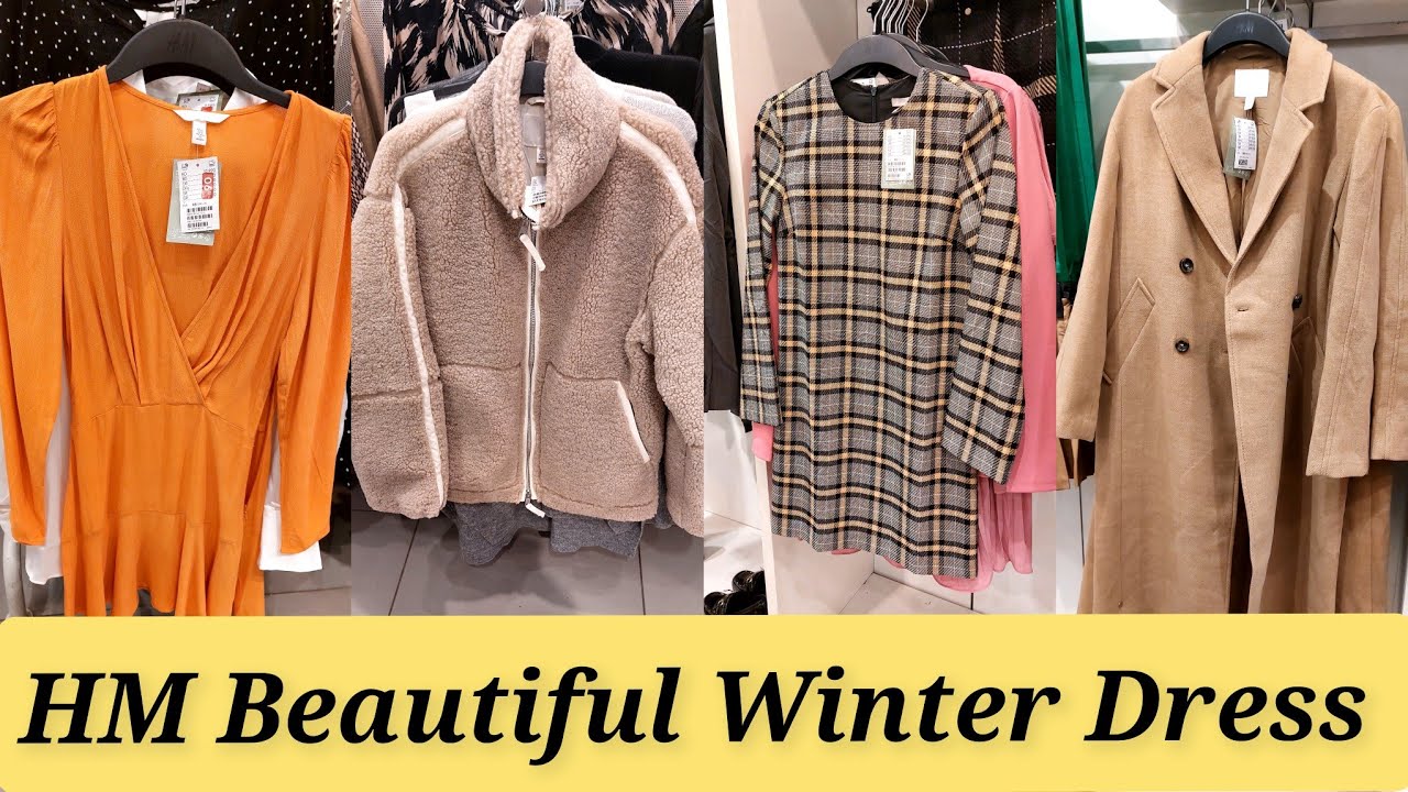 HM Beautiful Winter Dress collection Andalus Mall in Jeddah Saudi ...