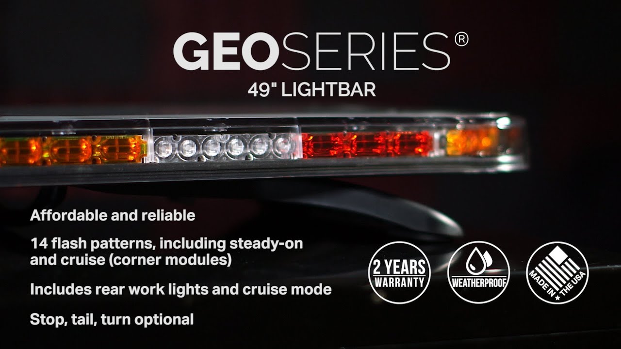 GEO Series 49" Light Bar - YouTube