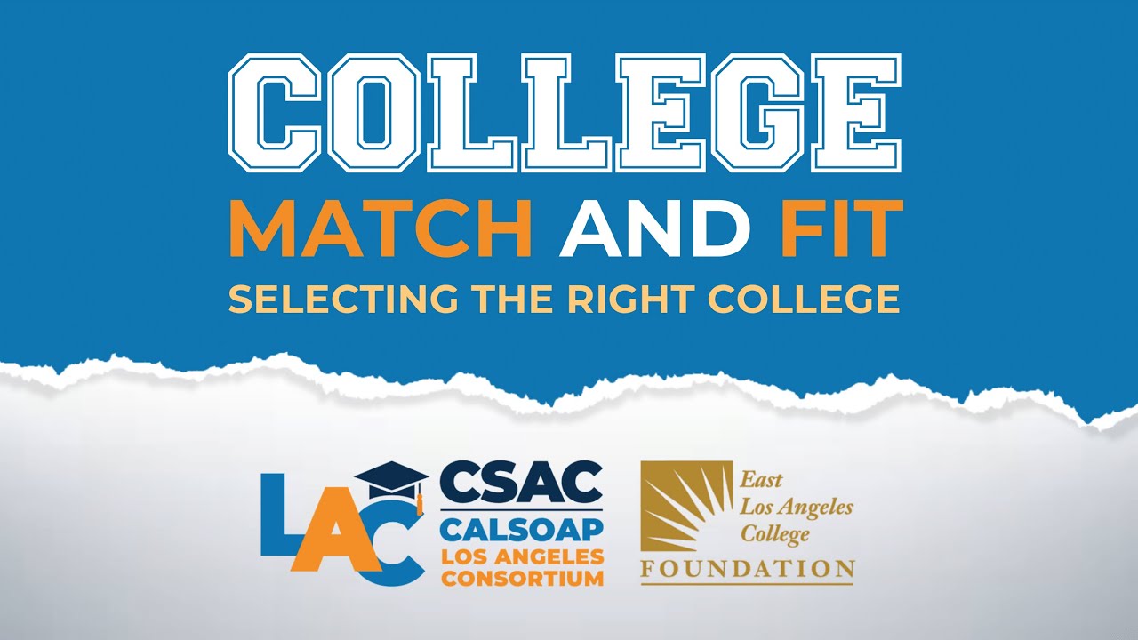 Webinar: College Match and Fit – November 7, 2020 - YouTube