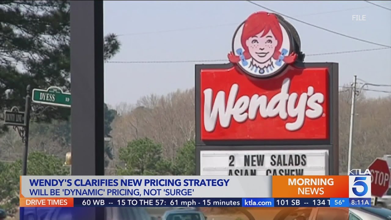 Wendy's backtracks on 'dynamic pricing' statement - YouTube