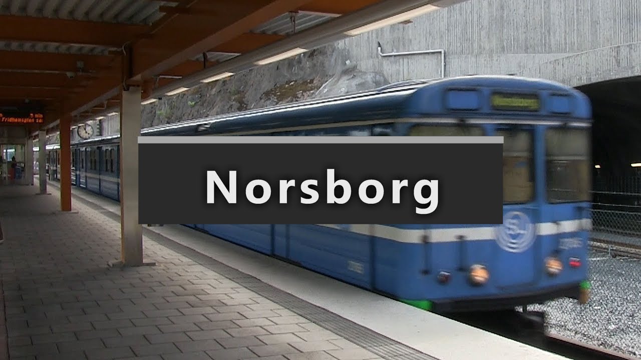 Norsborg tunnelbana. - YouTube