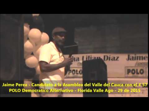 Jaime Perea - Asamblea del Valle - 2016 - 2019 por el POLO con el # 57 ...