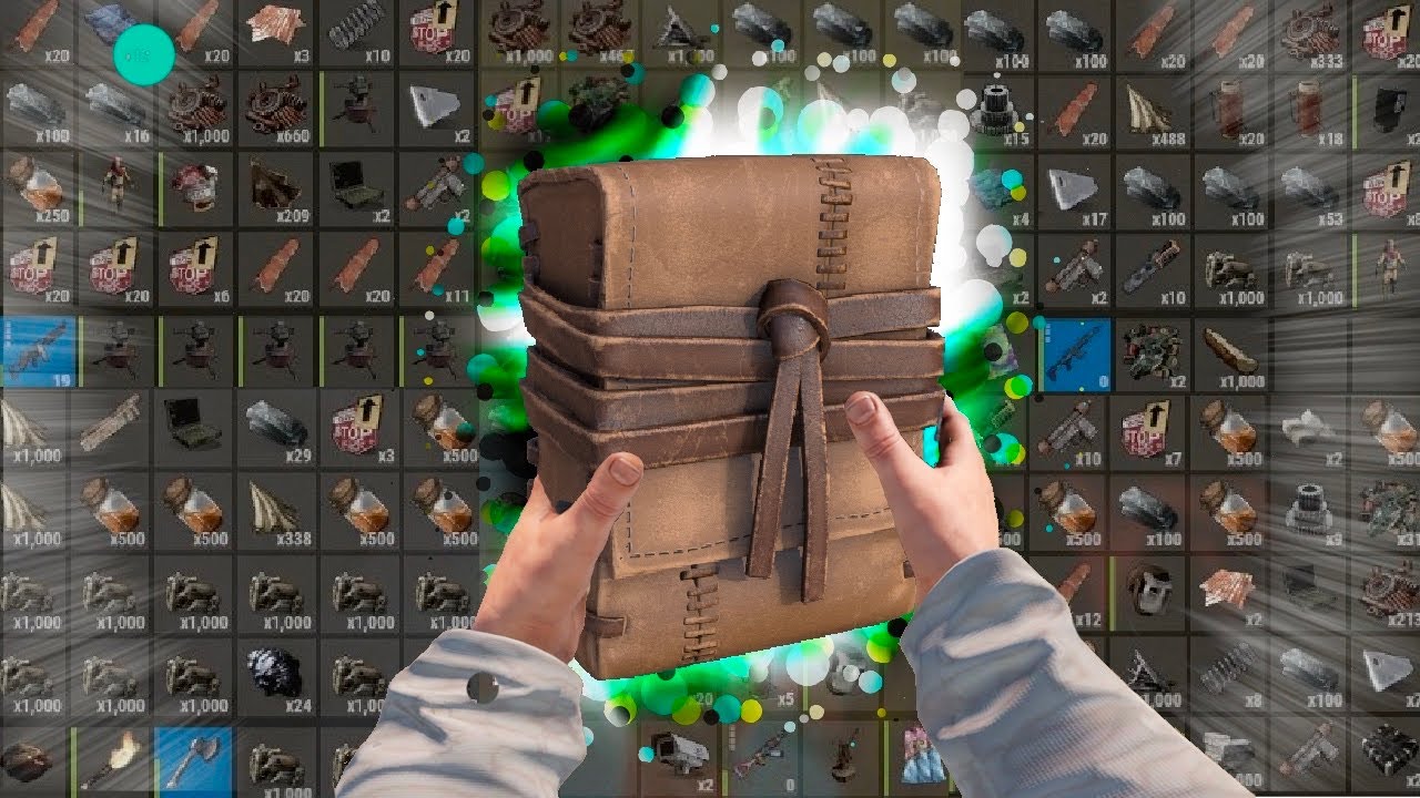 I put this Rust ZERGS LOOT into stashes...(Ghosting) - YouTube
