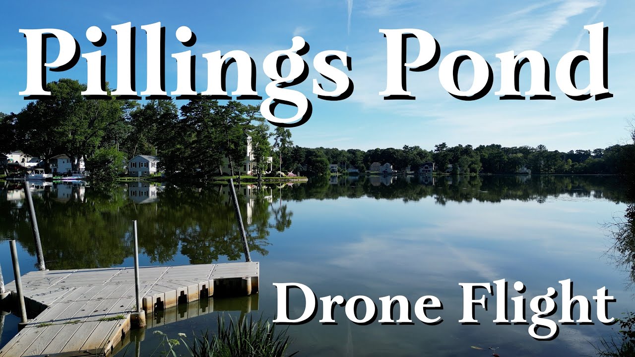 Picturesque Pillings Pond Drone Flight - YouTube