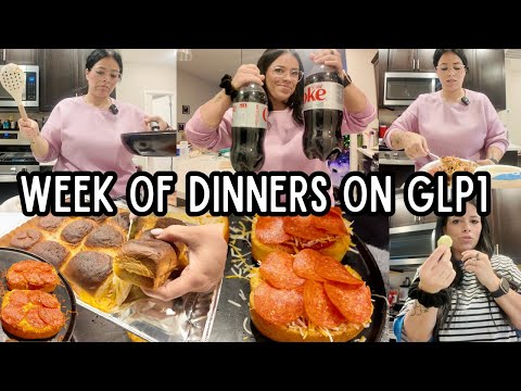 What I eat for dinners in a week | on a GLP-1