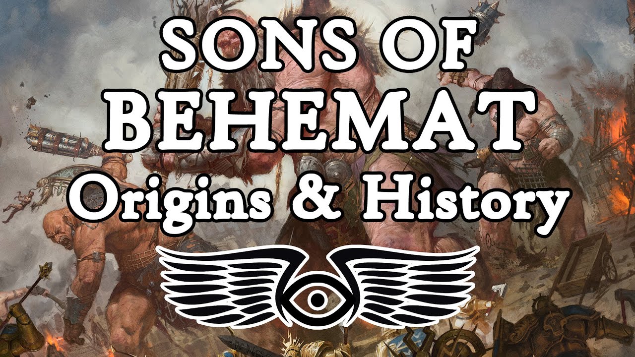 Sons of Behemat: Origins & History (Warhammer Age of Sigmar Lore) - YouTube