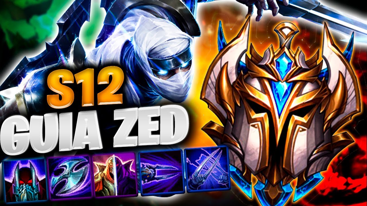 🌀 GUIA AVANZADA de ZED MID/JG S12 🌀 | COMBOS, BUILDS, RUNAS, CONSEJOS ...