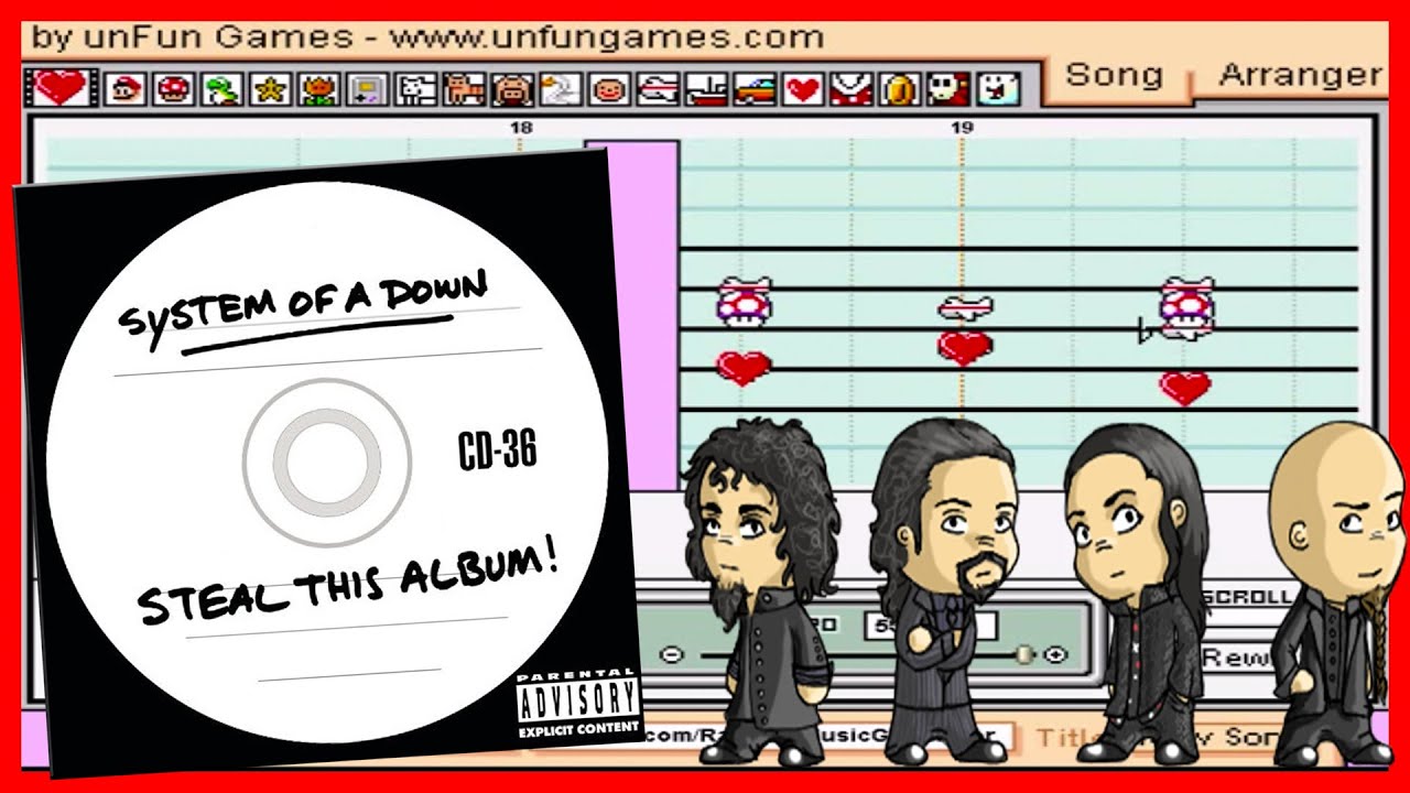 Roulette - System Of A Down [Mario Paint Composer ♫ Advanced Mario ...