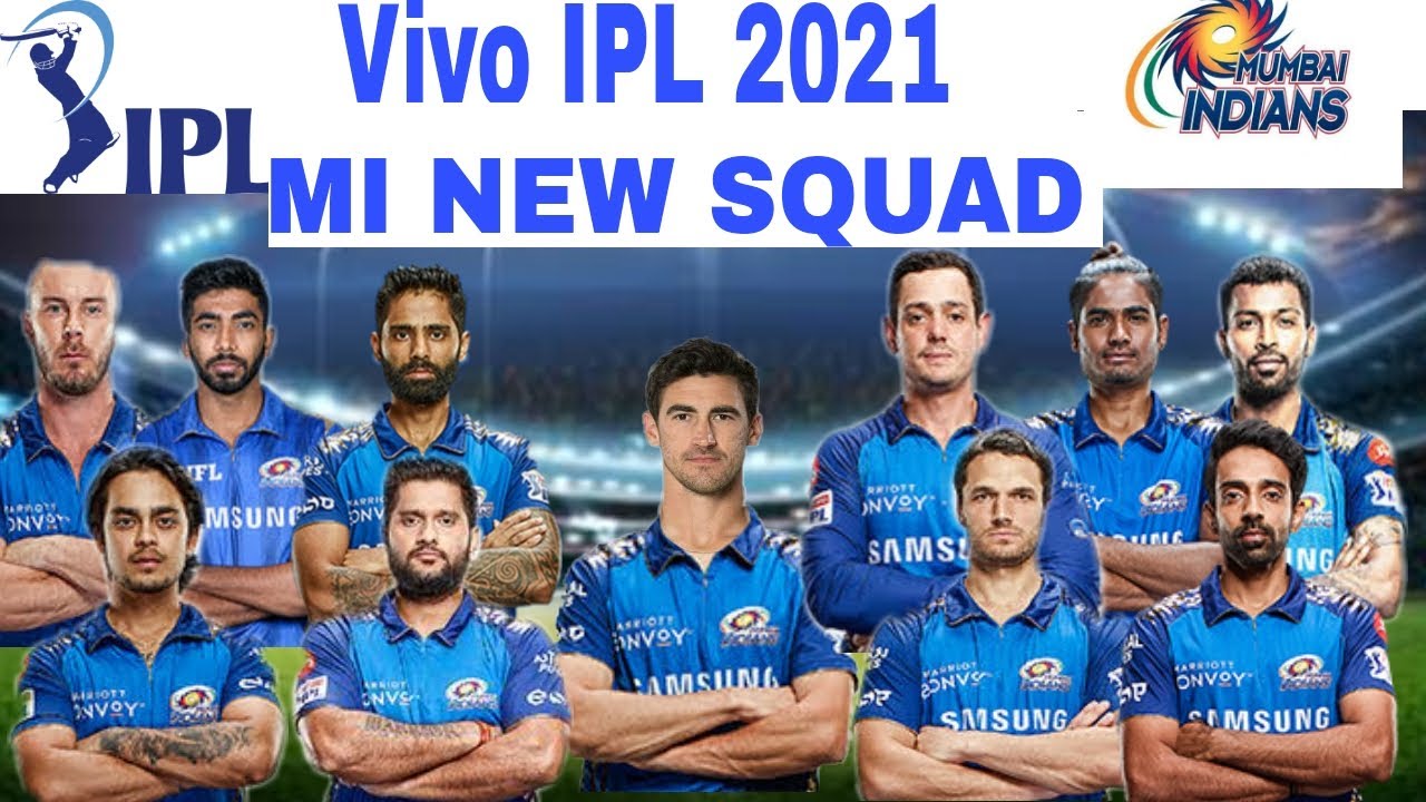 Mumbai Indians Final Squad |MI Full Team Squad | MI Squad 2021 | All ...