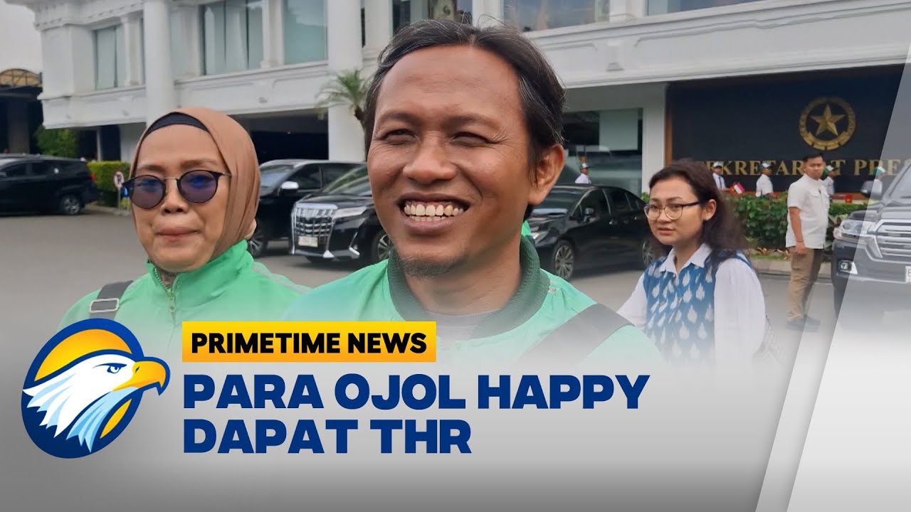 THR Driver Online: Kado Lebaran dari Presiden Prabowo - [Primetime News ...