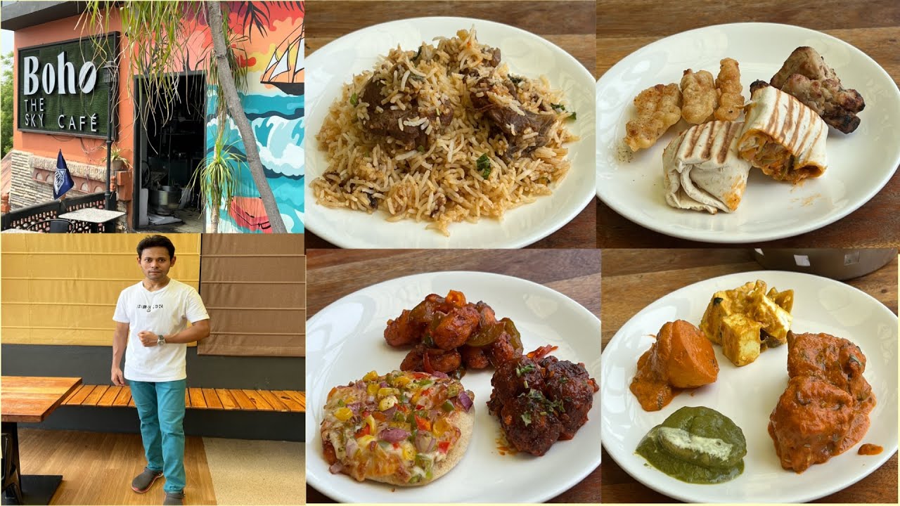 Cheapest MUTTON BUFFET in Kolkata | Boho The Sky Cafe Salt Lake ...