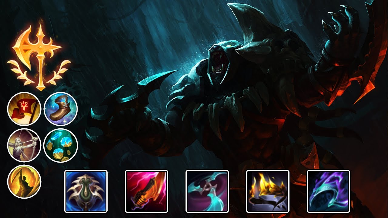 ScrubNoob Rengar Montage - CHALENGE RENGAR MAIN l LOL SPACE - YouTube