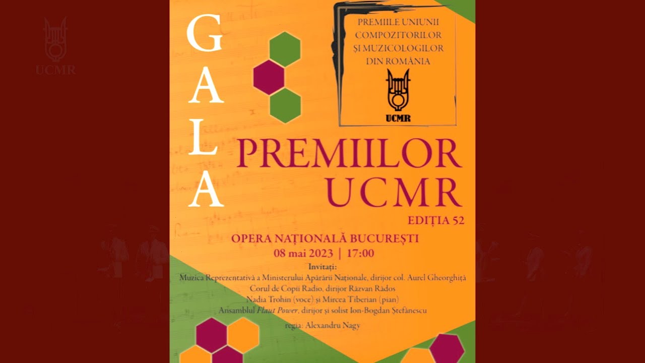 GALA PREMIILOR UCMR 2023 / UCMR 2023 Awards Gala - YouTube