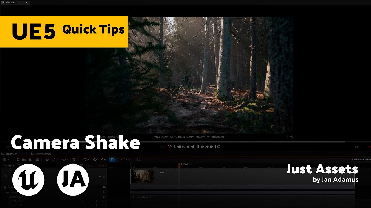 UE QuickTip | Camera Shake - YouTube