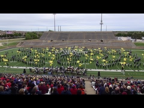 Allen Eagles Band Oct 5th, 2013 Performance at John Clark Stadium ...