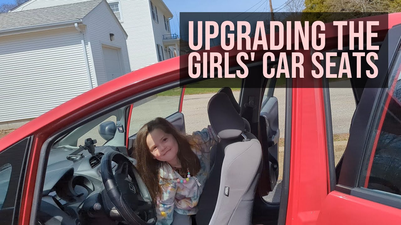 Upgrading The Girls' Car Seats Vlog 3600 - YouTube