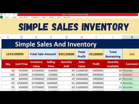 "Boost Your Sales: How to Create Simple Sales Tracking Sheets in Excel ...