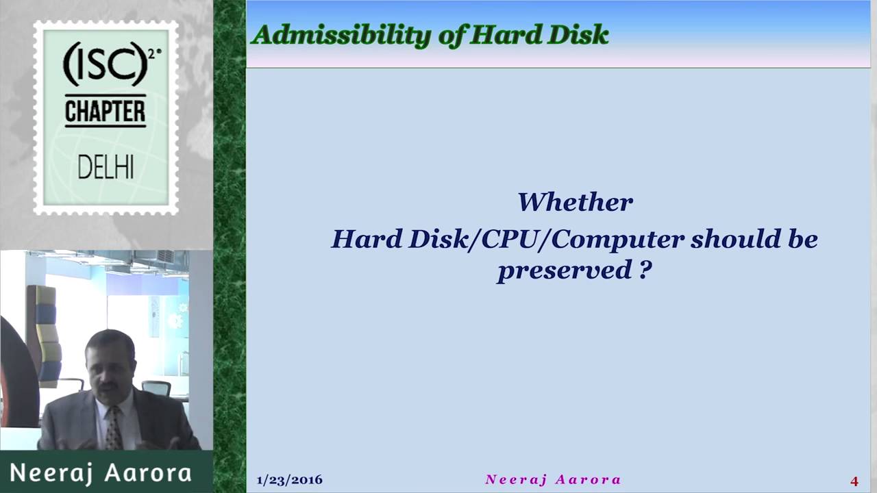 Admissibility of Electronic Evidence - YouTube