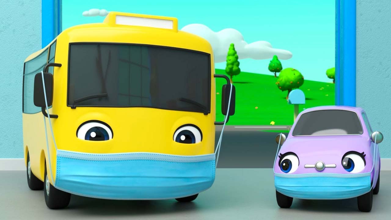 Buster Gets Sick - Wash Your Hands | Go Buster | Kids Cartoons | Go ...