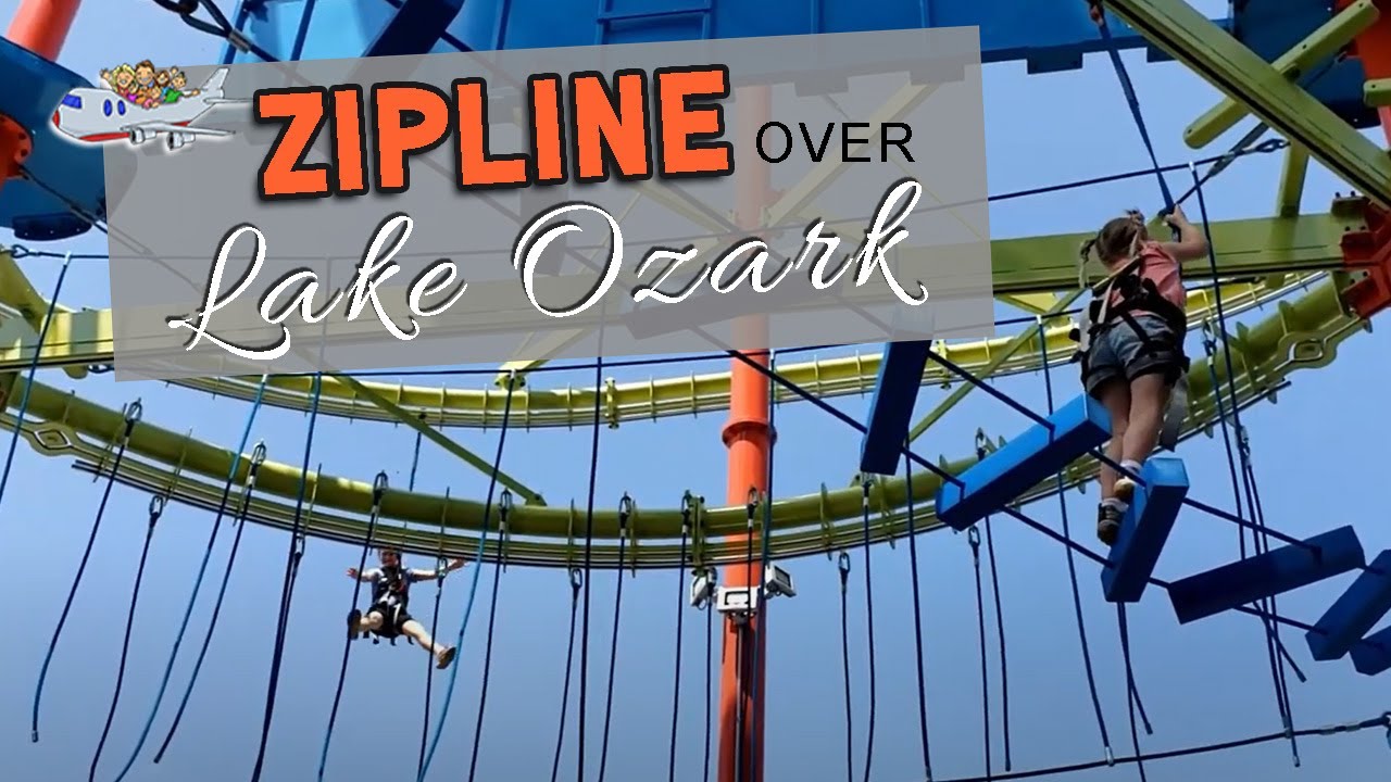 Adrenaline Rush: Ziplining Over Lake Ozark's Stunning Waters - YouTube