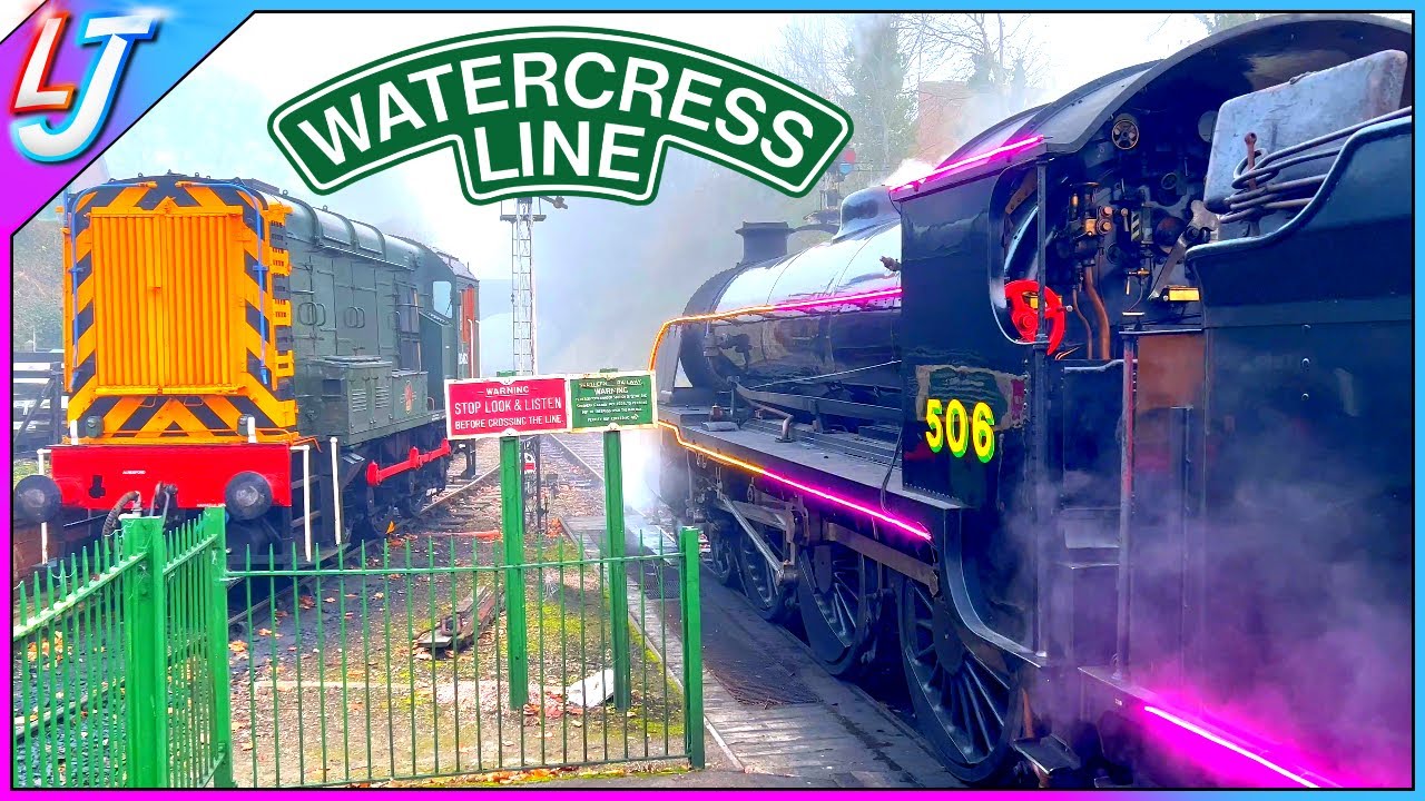 The Watercress Line - Steam Illuminations (2/12/2023) - YouTube