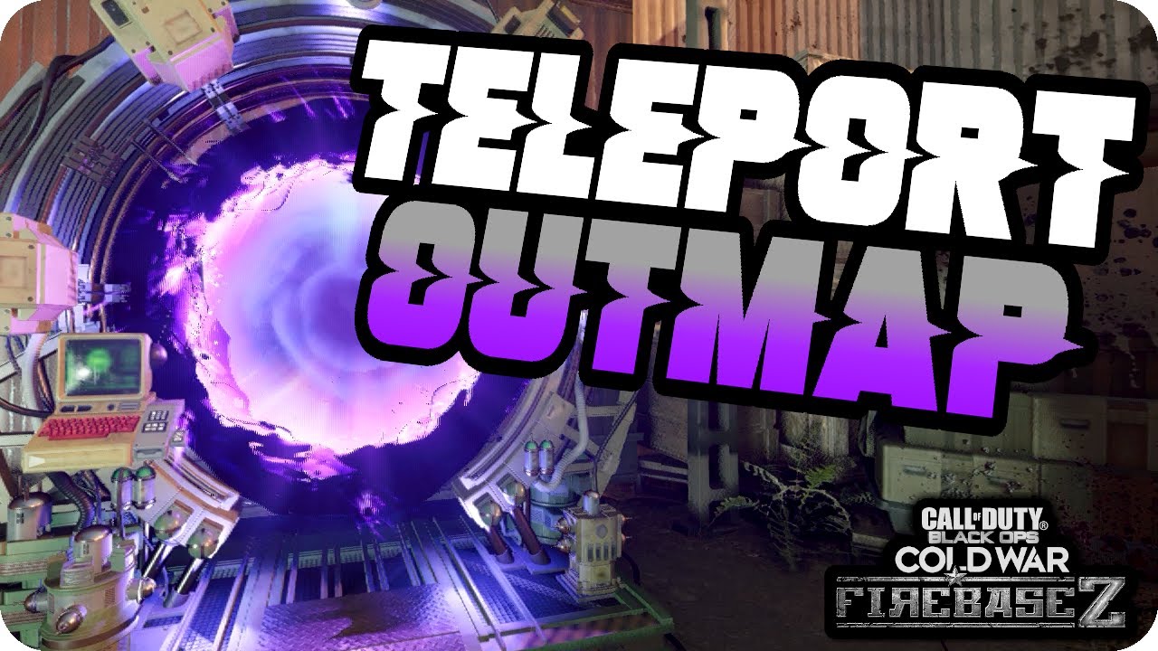 FIREBASE Z: TELEPORT OUT THE MAP GLITCH "Cold War Zombies" - YouTube