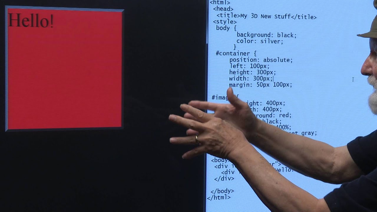 Html5 Lecture Series At Snhu Lecture 25 Real 3d Youtube
