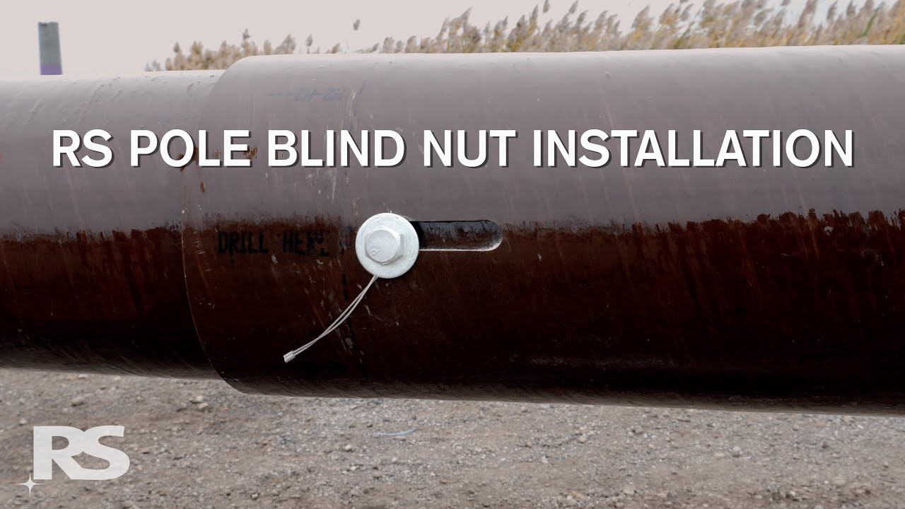 RS Pole Blind Nut Installation - YouTube